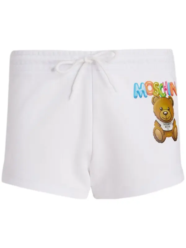 Moschino Bear-print Shorts