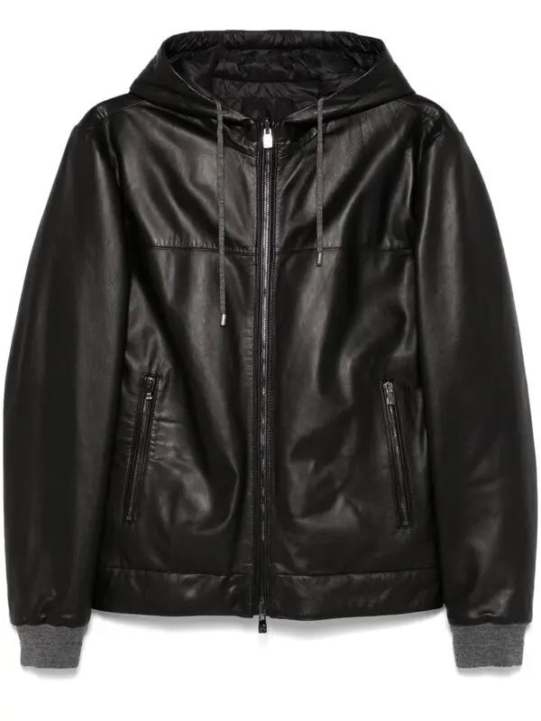 Corneliani Leather Jacket