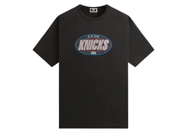 Kith X New York Knicks Y2k Vintage Tee Shirt - Black