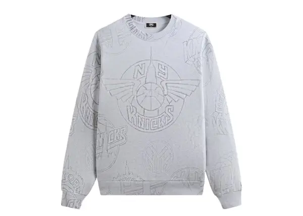 Kith X New York Knicks Sketched Vintage Nelson Crewneck Sweatshirt