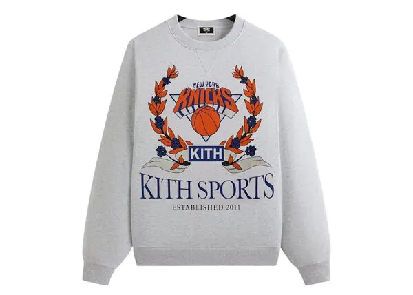 Kith X New York Knicks Laurel Vintage Nelson Crewneck Sweatshirt