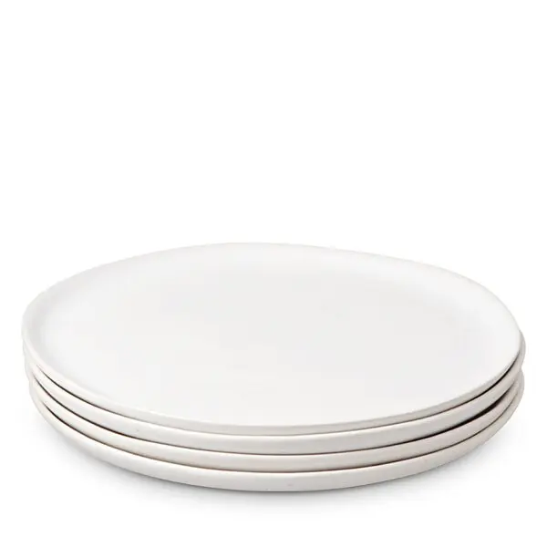 FABLE The Salad Plates, Set Of 4 - Speckled White