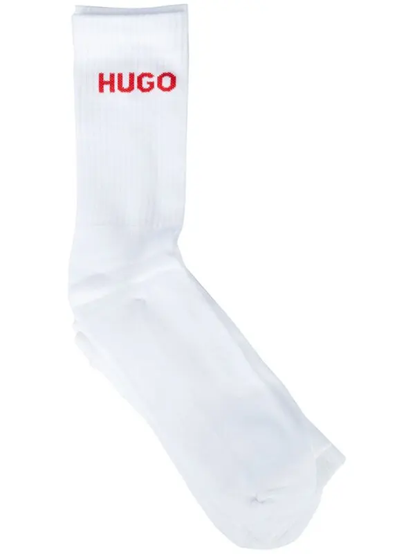Hugo Boss Logo Intarsia Socks
