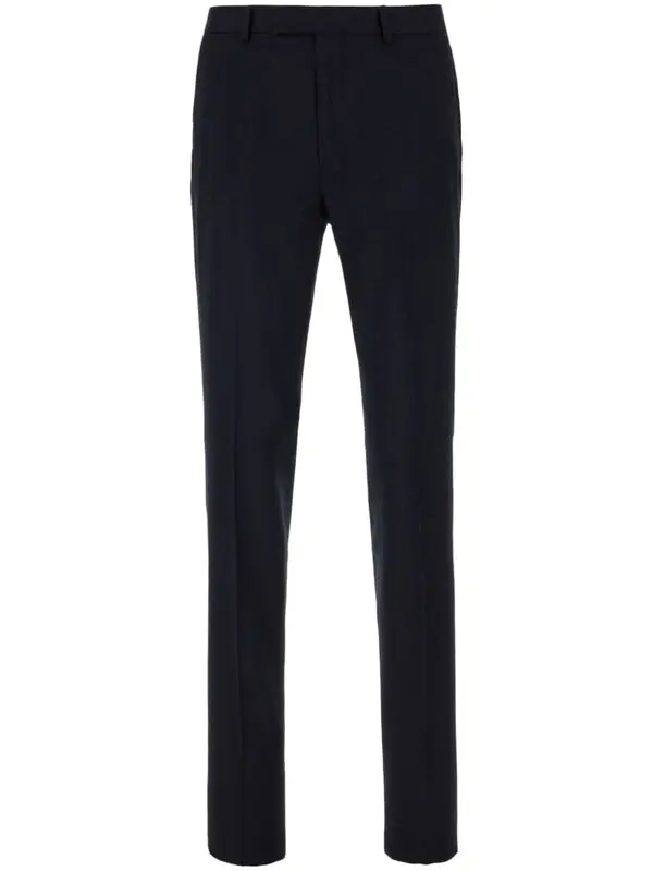 Zegna Pressed-crease Tapered Trousers