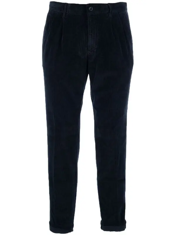 Incotex Ribbed Corduroy Trousers