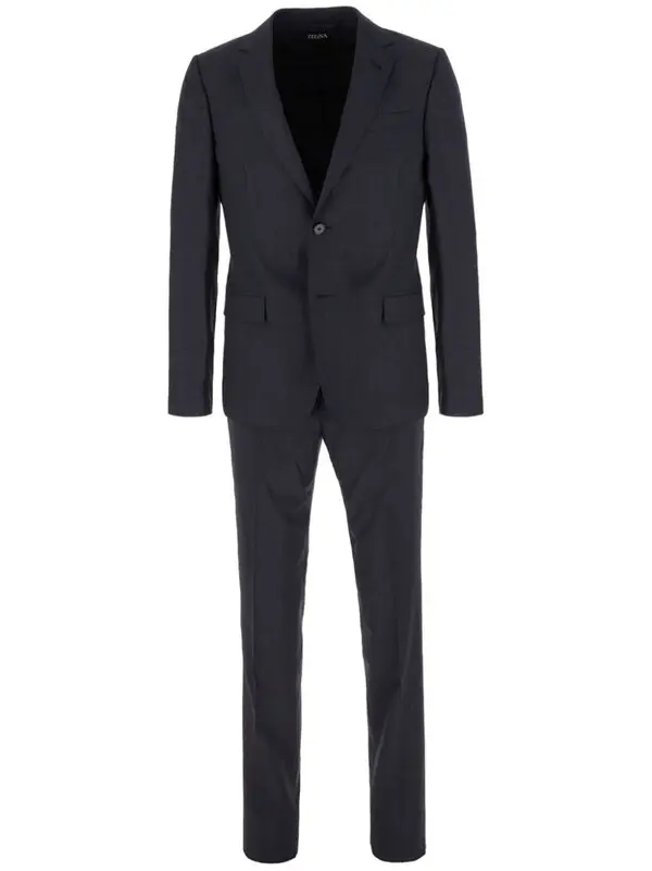 Zegna Single-breasted Wool Suit