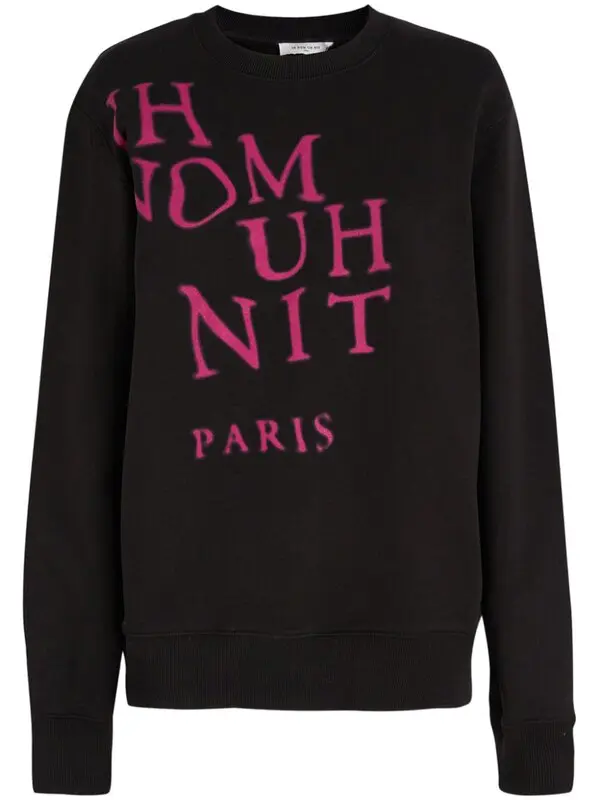 IH NOM UH NIT Logo-print Sweatshirt - Black
