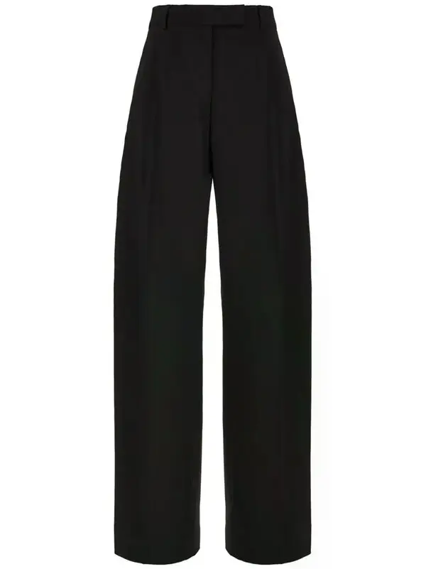 Sportmax Wool Trousers - Black