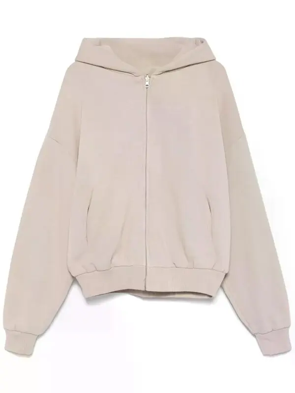 ENTIRE STUDIOS Thermal Zip-up Hoodie - Grey