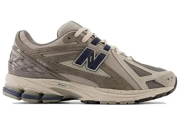 NEW BALANCE 1906r Sneakers - Grey/navy Blue/cream