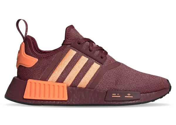 Adidas Nmd R1 Sneakers - Shadow Red/beam Orange/core Black
