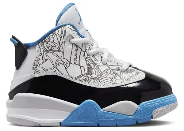 JORDAN Dub Zero University Blue Sneakers