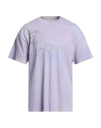OBJECTS IV LIFE T-shirt Lilac Size Cotton - Purple