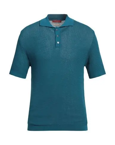 DANIELE FIESOLI Sweater Deep Teal Size Cotton