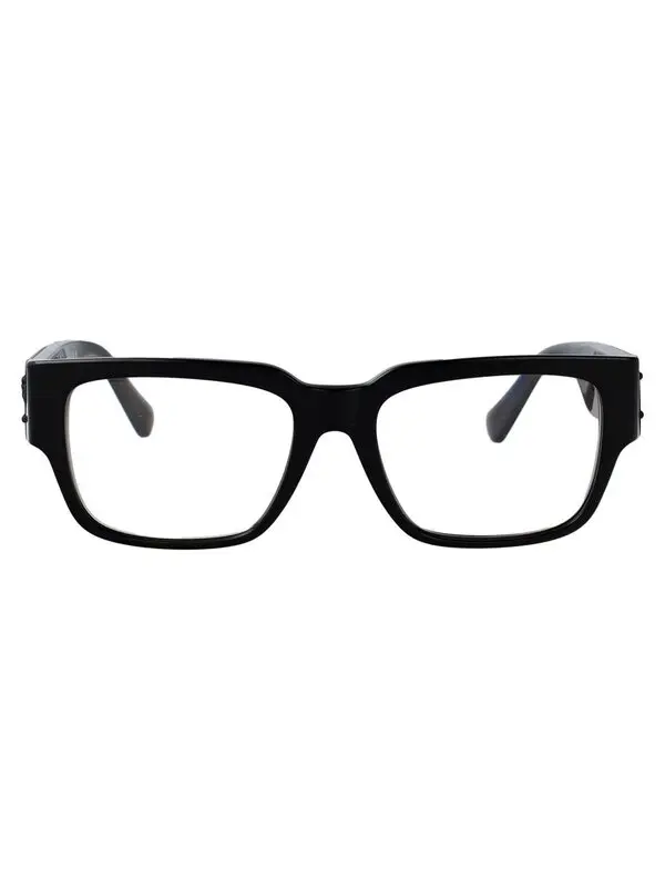 Versace Full Rim Rectangle Eyeglasses - 5360 Black