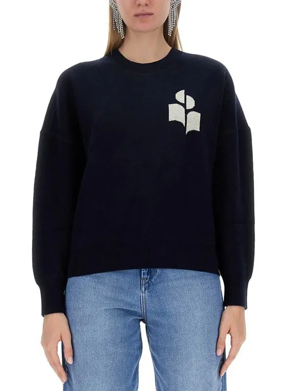 Isabel Marant Atlee Shirt - Blue