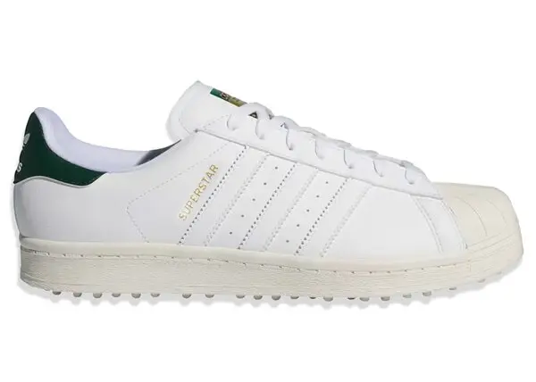 Adidas Superstar Spikeless Sneakers - Cloud White/off White/collegiate Green