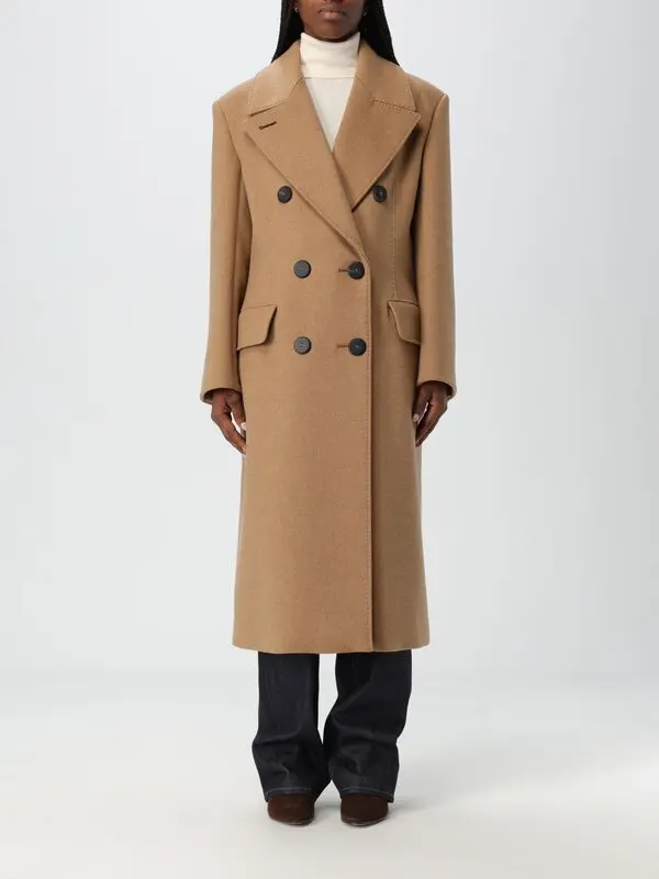 Max Mara Long Coat - Camel