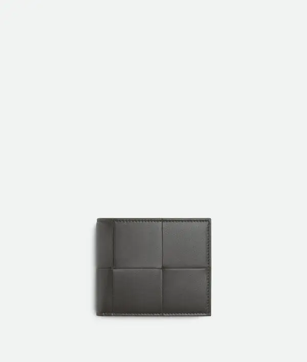Bottega Veneta Cassette Bi-fold Wallet With Coin Purse - Lapilli/limonite