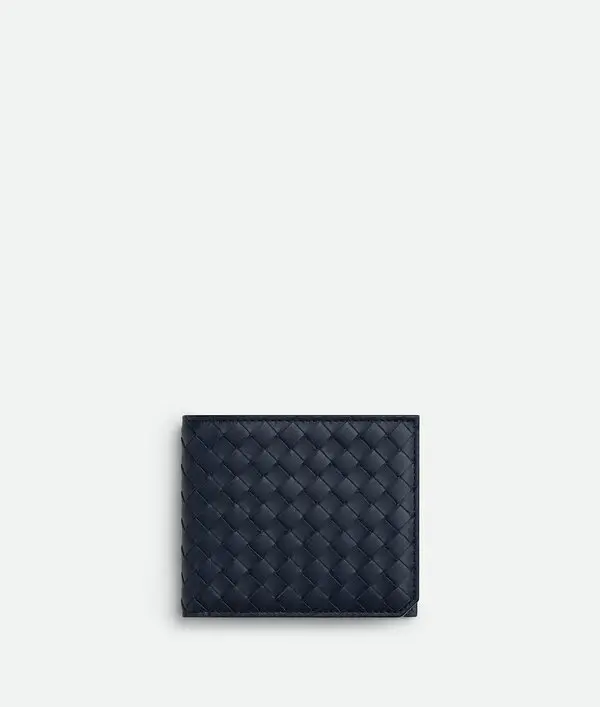 Bottega Veneta Intrecciato Piccolo Bi-fold Wallet With Coin Purse - Space