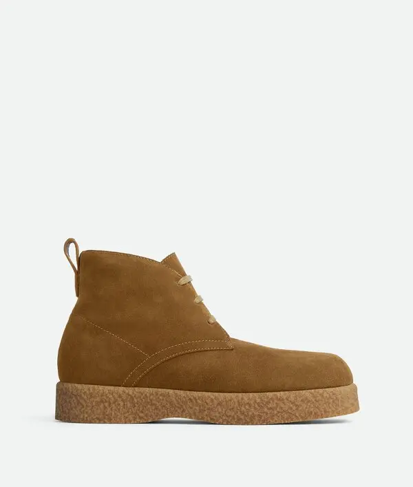 Bottega Veneta Torino Lace-up Ankle Boots - Cork