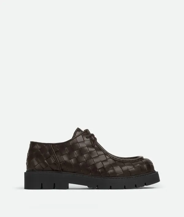 Bottega Veneta Haddock Lace-up Shoe - Fondant