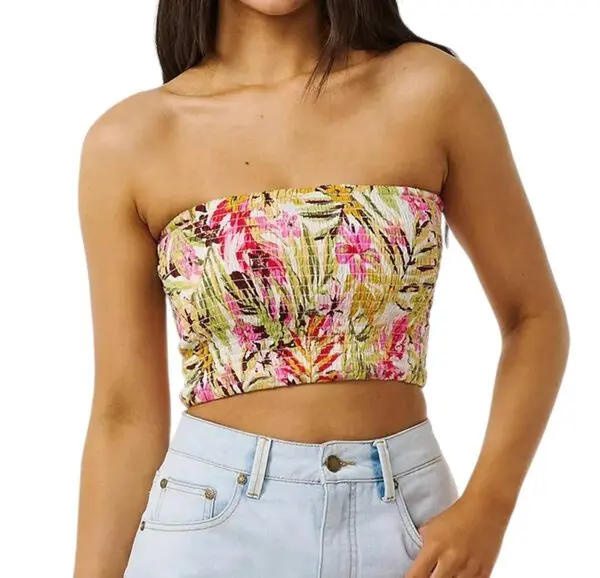 Rip Curl Copacabana Tube Top In Color In Multi - 3% Off | Editorialist