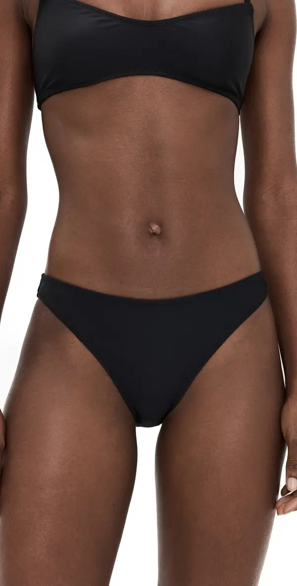 Solid & Striped The Rachel Bikini Bottom - Noir