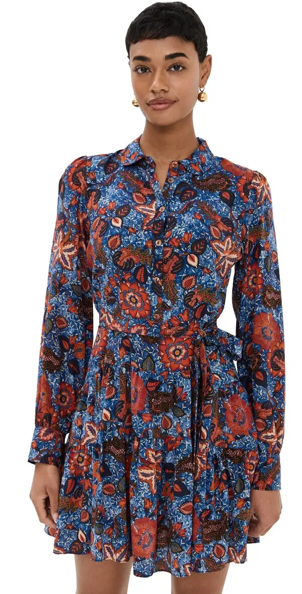Ulla Johnson Aliya Floral Print Dress