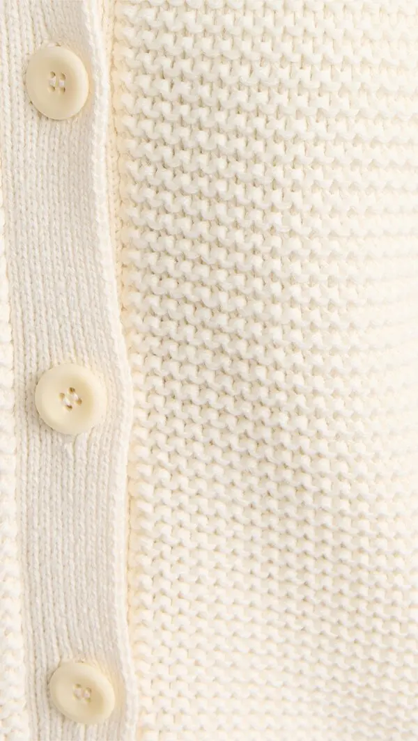 ALEX MILL Nico Chunky Cardigan - Ivory