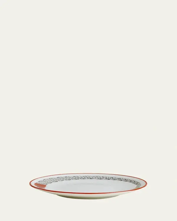 Hermès Tressages Equestres Bread And Butter Plate