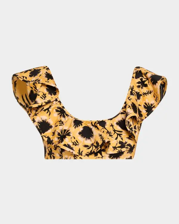 Ulla Johnson Azores Bikini Top - Zinnia