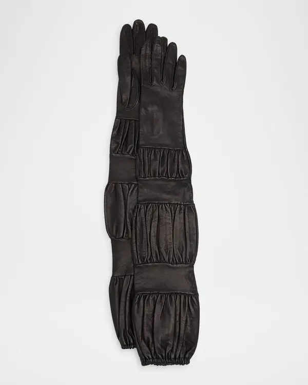 PAULA ROWAN Montserat Leather Gloves