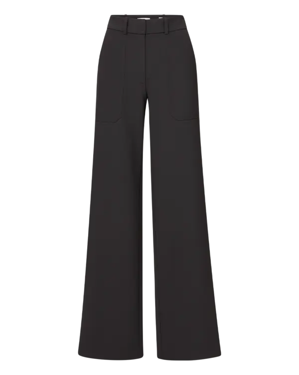Veronica Beard Cole Wide-leg Trousers - Black
