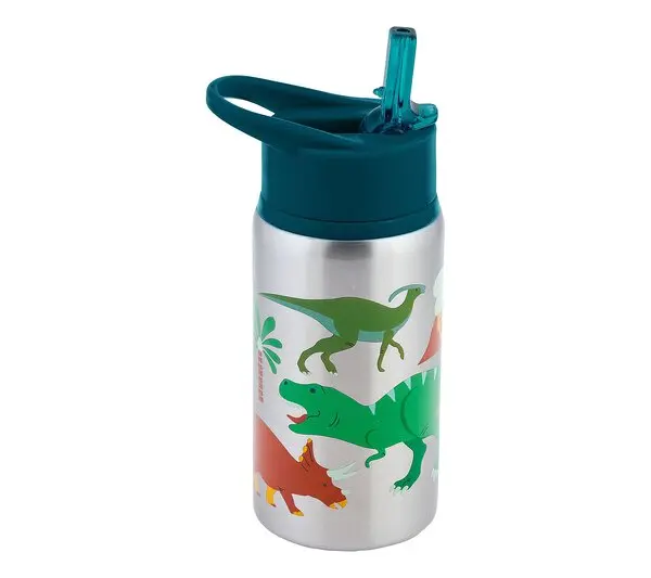 STEPHEN JOSEPH Stainless Steel Water Bottle - Silver