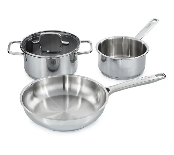 BERGHOFF Helix 5pc 18/10 Stainless Steel Cookwa Re Set