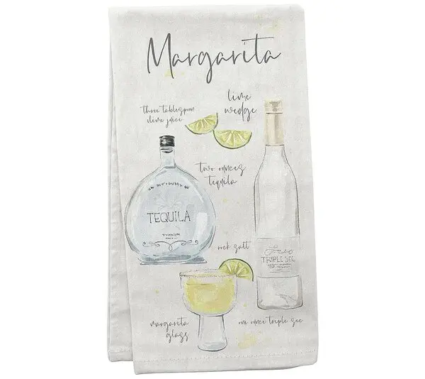 KARMA GIFTS Karma Speakeasy Linen Tea Towel
