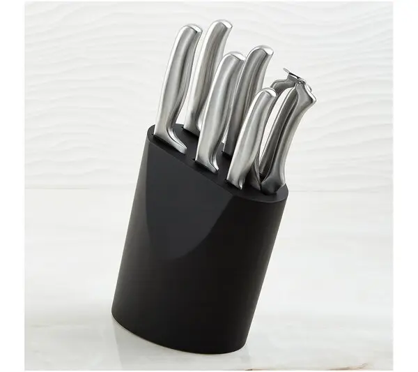 BERGHOFF Dina Frame 8pc Stainless Steel Knife B Lock Set