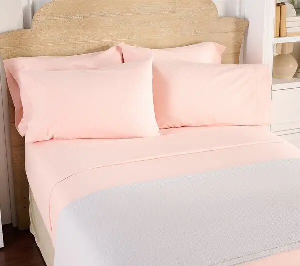 HOME REFLECTIONS Flannel Sheet Set With Extra Cases