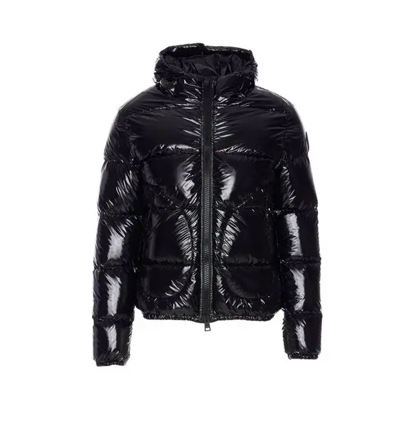 Herno Gloss Bomber Jacket - Black