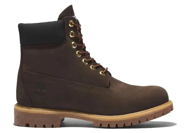 Timberland 6" Premium Waterproof Boots - Dark Brown