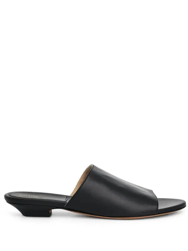 Khaite Marion Slides - Black