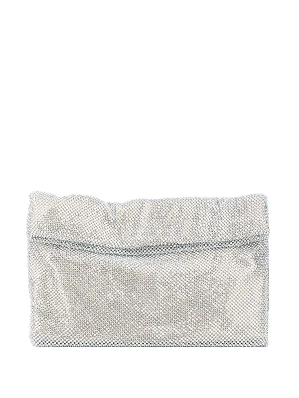 TWENTY FOURHAITCH Crystal Embellished Clutch