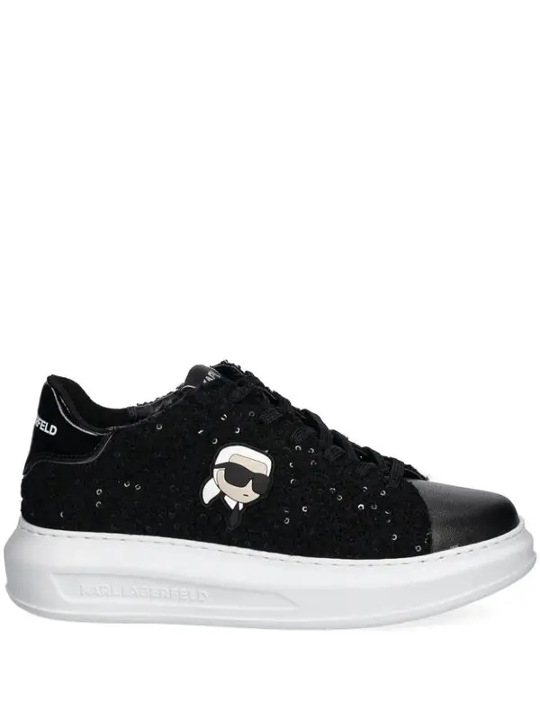 Karl Lagerfeld Ikon Nft Kapri Sneakers Black Editorialist