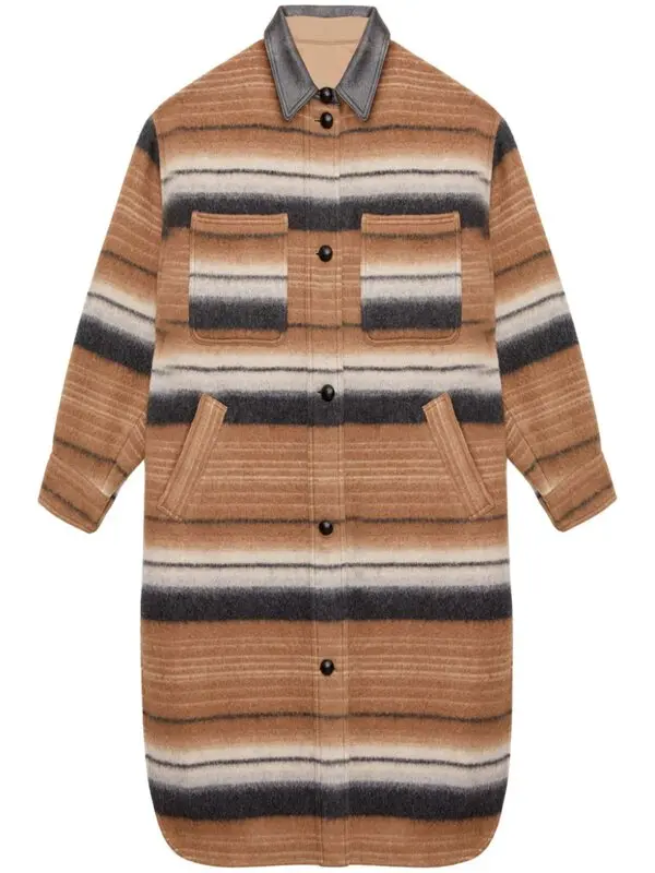 MARANT ETOILE Djila Coat - Brown