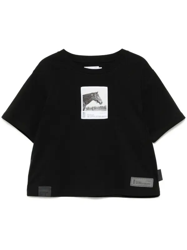 Izzue Logo Patched T-shirt