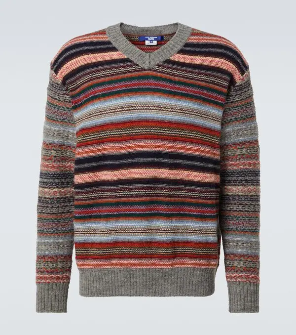 Junya Watanabe Striped Wool Sweater
