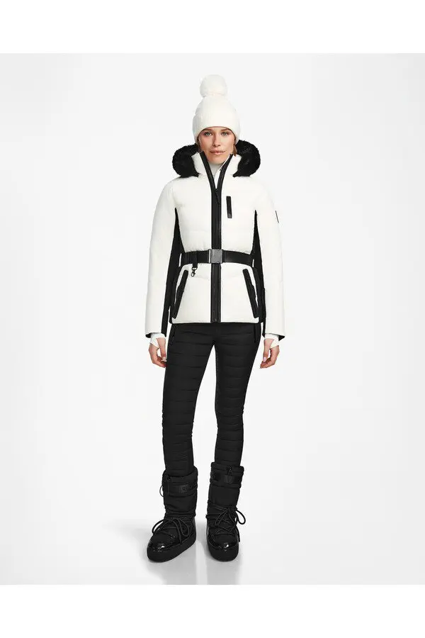 Rudsak Quilted Ski Jacket - Natural