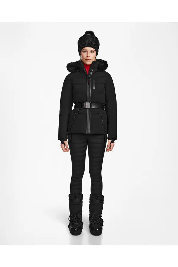 Rudsak Quilted Ski Jacket - Black
