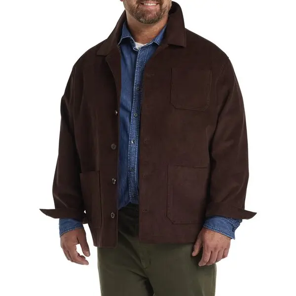 TRUE NATION BY DXL Corduroy Chore Coat